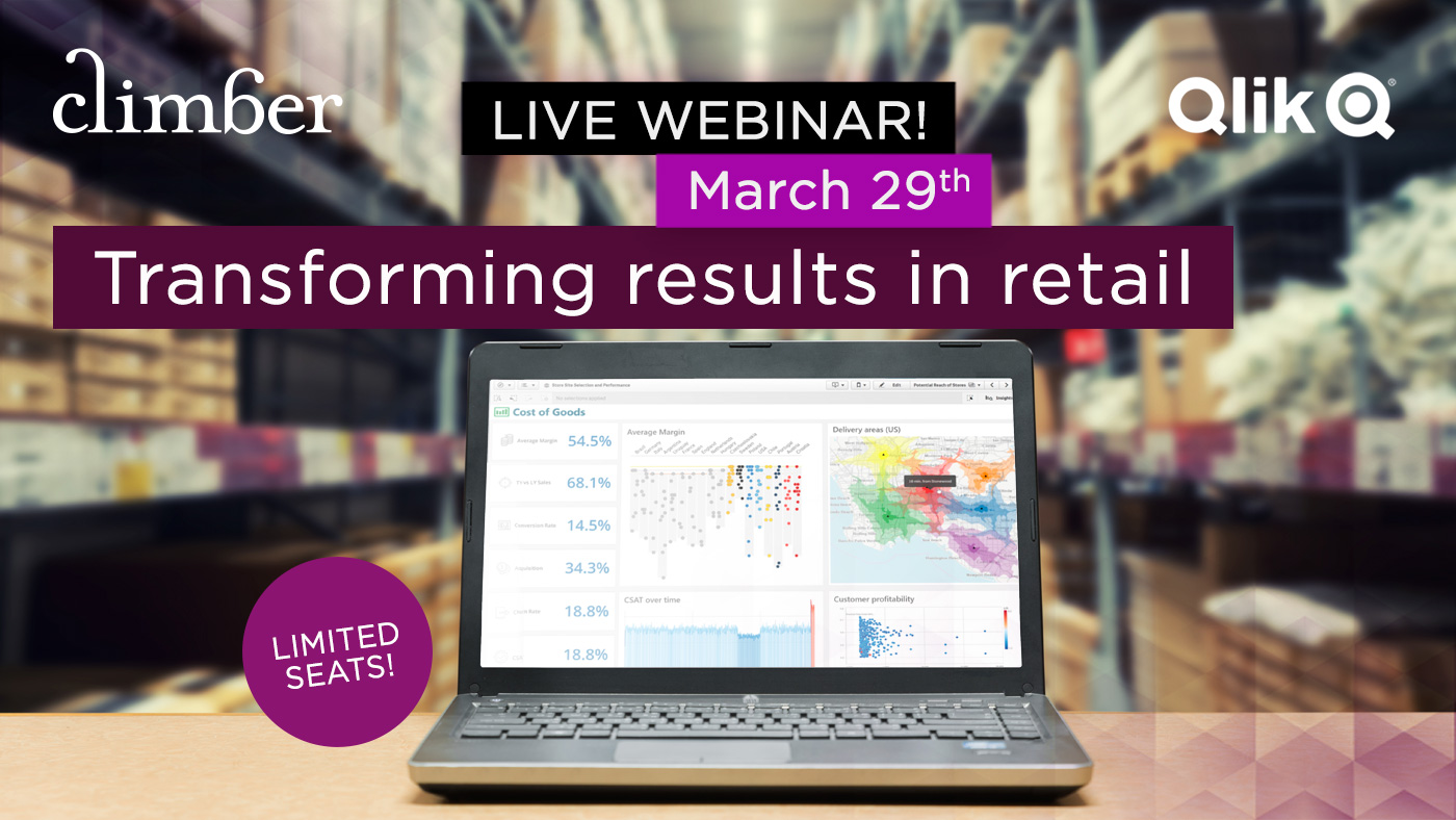 Driving results in retail with Qlik - Climber BI