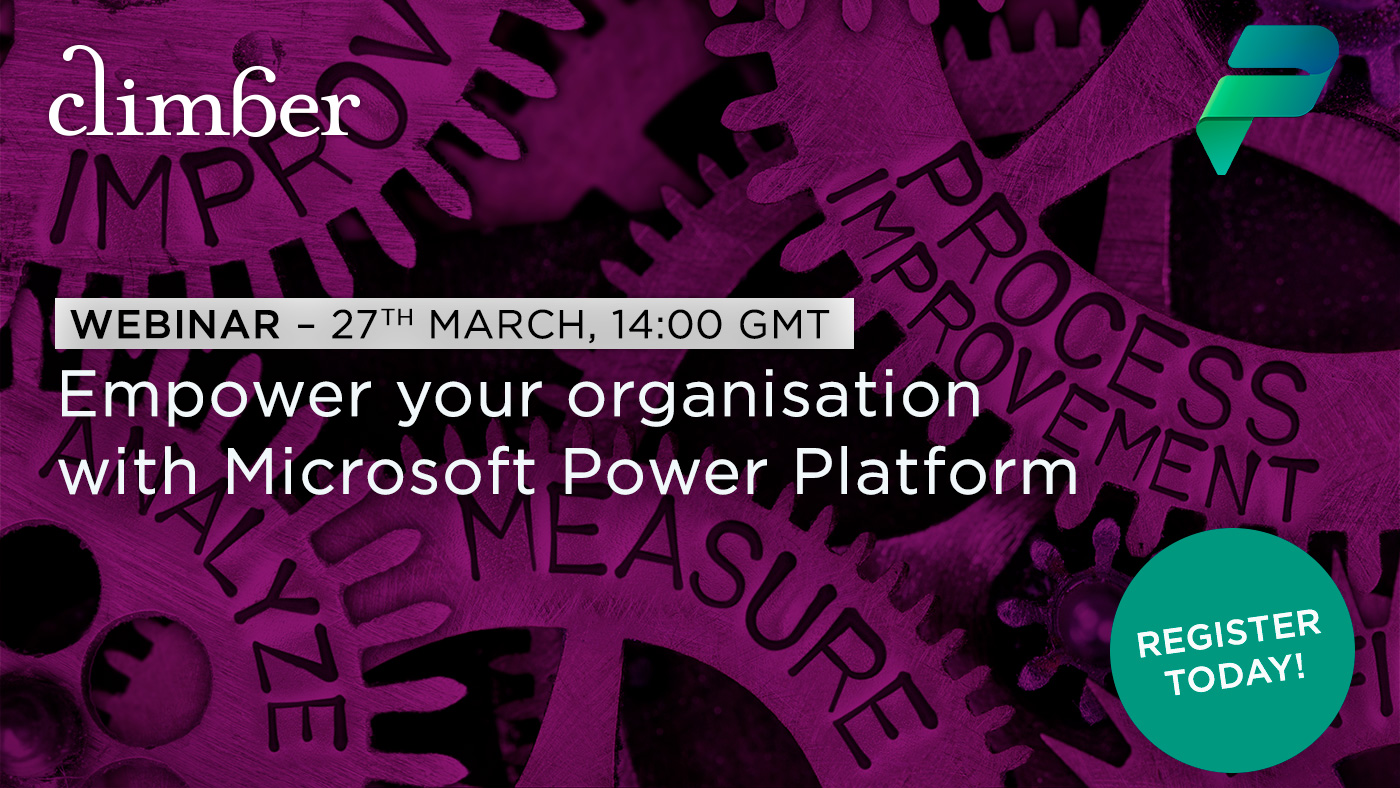 Webinar - Empower Your Organisation with Power Platform