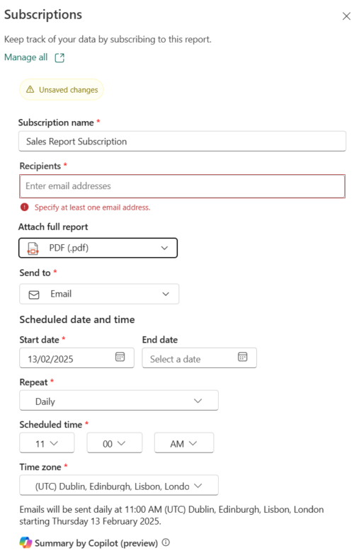 Mastering Microsoft Power BI Service Options and Settings