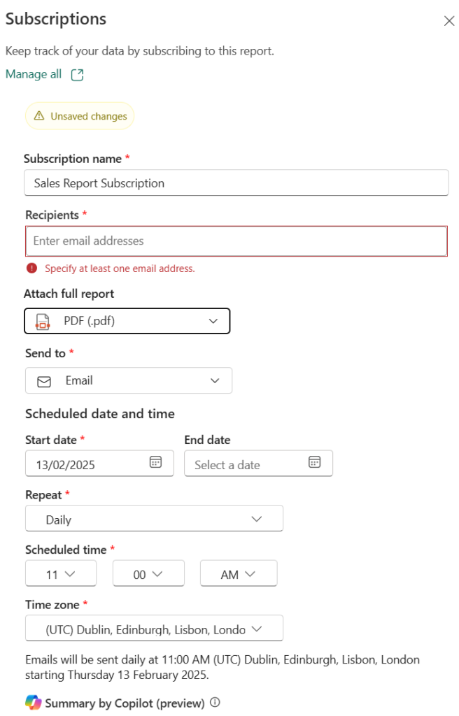 Mastering Microsoft Power BI Service Options and Settings